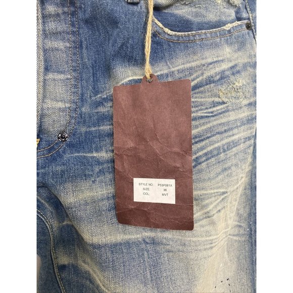 PRPS | Jeans | Prps 36 Barracuda Japanese Vintage Selvedge Denin Jeans P53p8x Missing Buttom ...